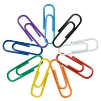 JAM Paper Standard Paper Clips, Assorted Colors, Small 1 inch, 25/Pack ...
