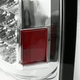 Spec-D Tuning Chrome Housing Clear Lens LED Tail Lights Compatible with ...