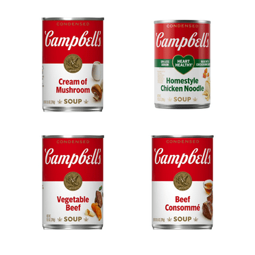 simplyCampbell's Chicken Noodle Soup 18.6 oz Can Pack of 8 - Walmart.com