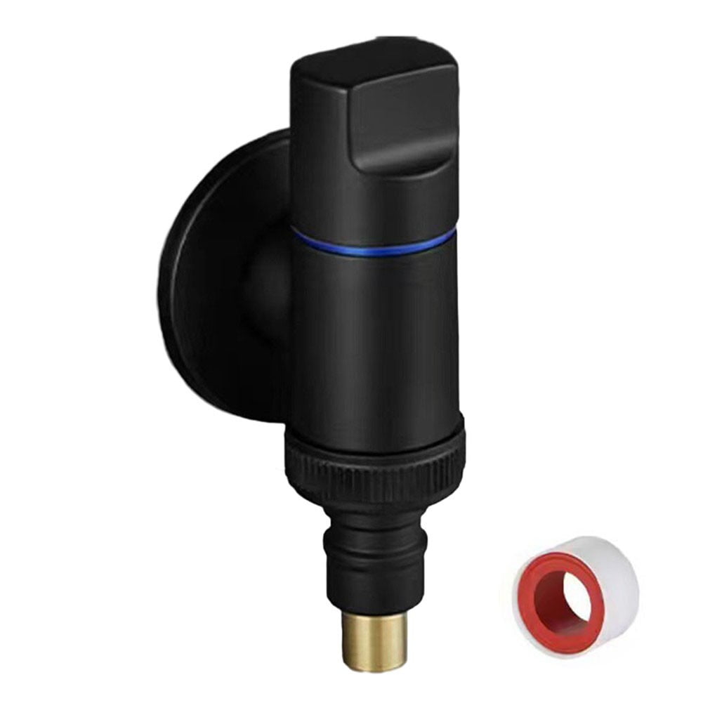 Gerich Stainless Steel Washing Machine Faucet Water Stop Quick Opening ...
