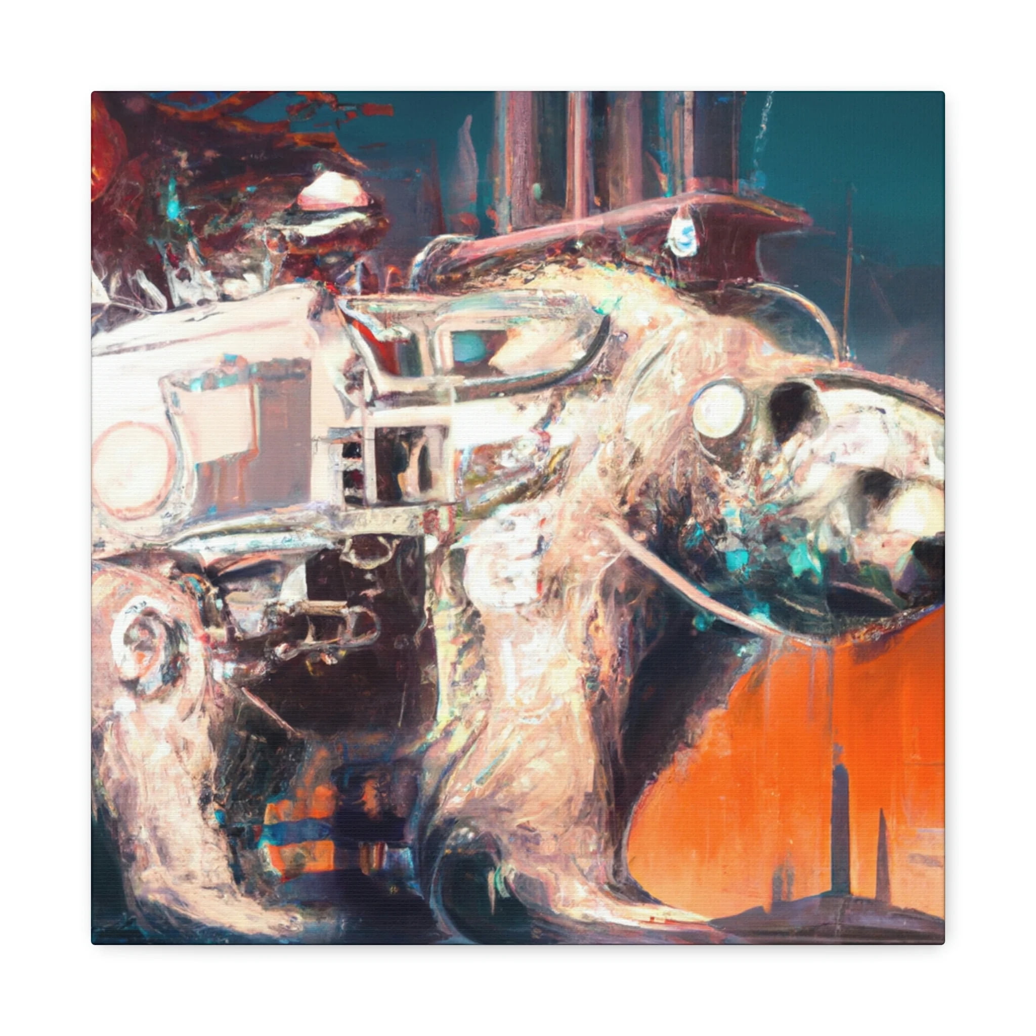 Polar Bear Mechanical Maker - Canvas - Walmart.com