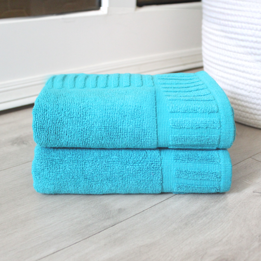 HURBANE HOME 2 Piece 100% Cotton Bath Rug Set, Super-Soft, Plush ...
