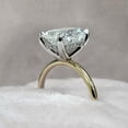 14k Multi Tone Gold Diamond Ring IGI Certified Lab Grown Radiant 2.70 ...