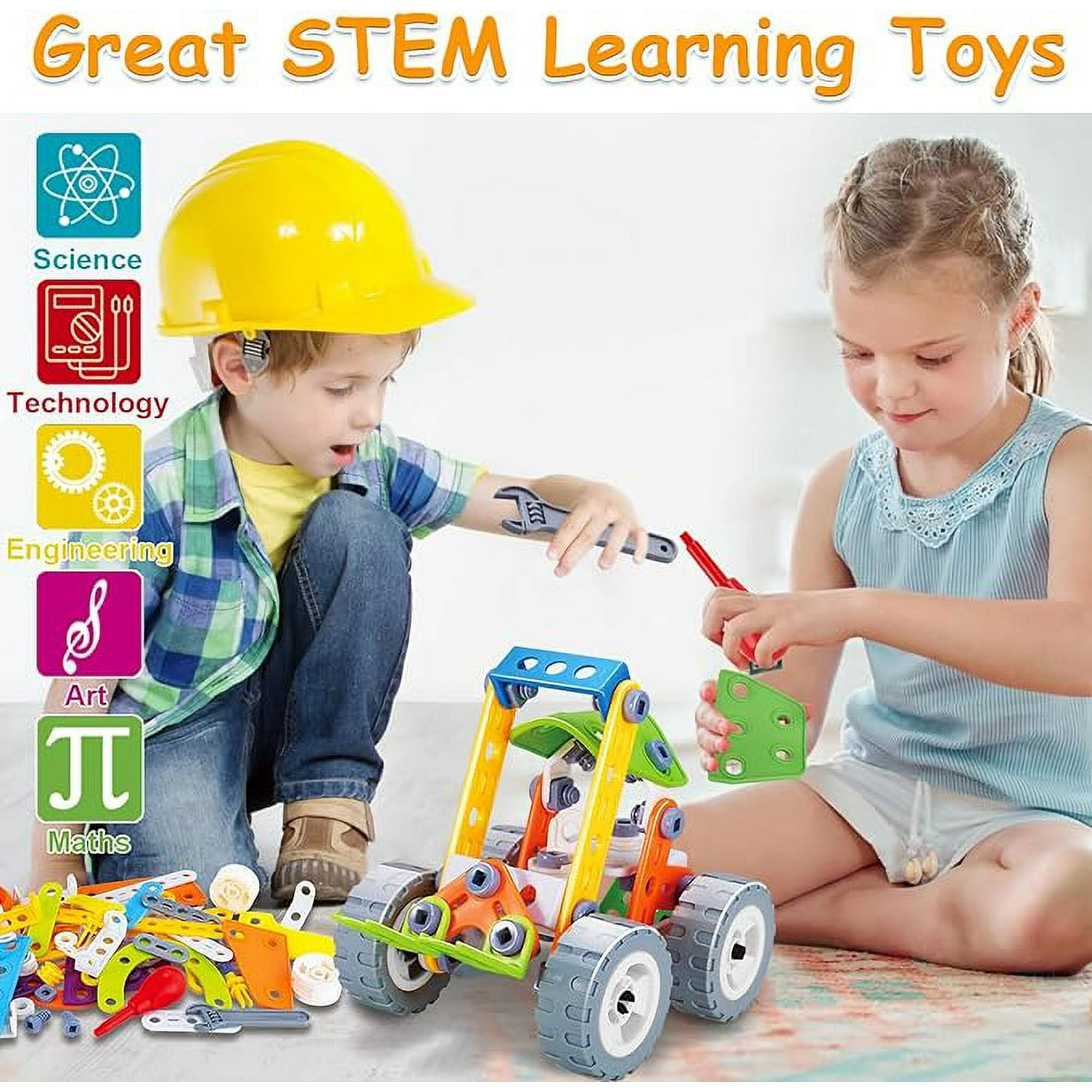 10 in 1 STEM Toys for 5 6 7 8 Year Old Boy Birthday Gifts Building Kids Ages 4 8 5 7 6 8 Educational Stem Activities Robot Toy Boys 4 6 4 7 Build and