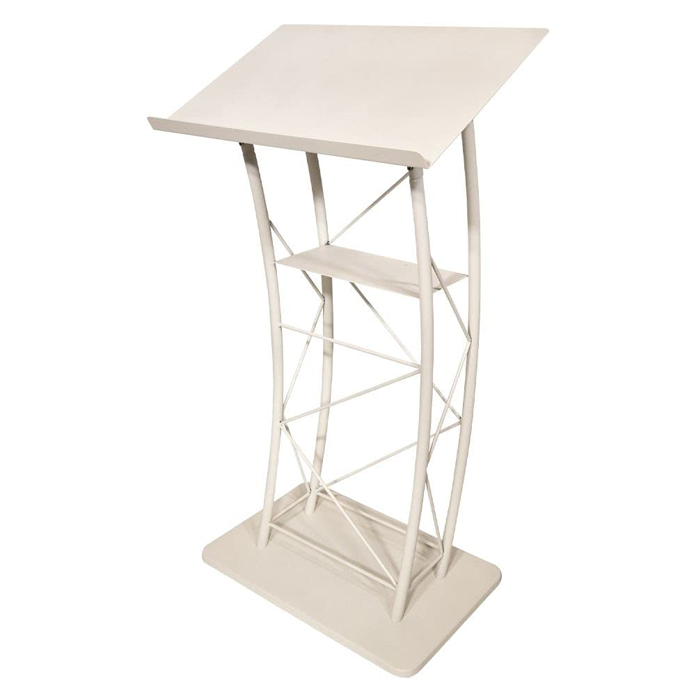 Kingdom Large Curved Metal Lectern - The Perfect Podium for Any ...