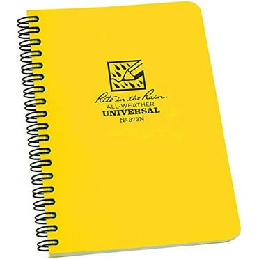 Rite in the Rain Weatherproof Mini Stapled Notebook, 3.25" x 4.625 ...