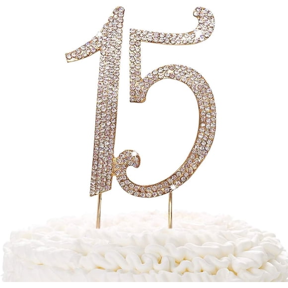 15 Birthday Cake Topper