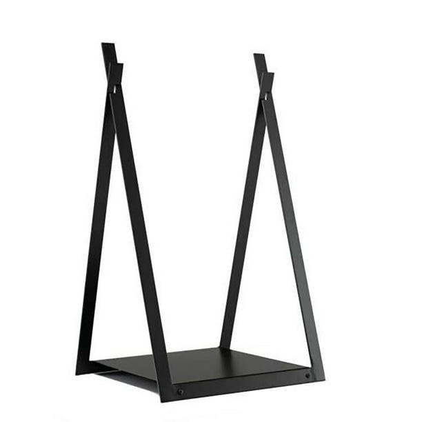 Gymax Firewood Rack Fireplace Wood Holder Storage Log Holder with ...