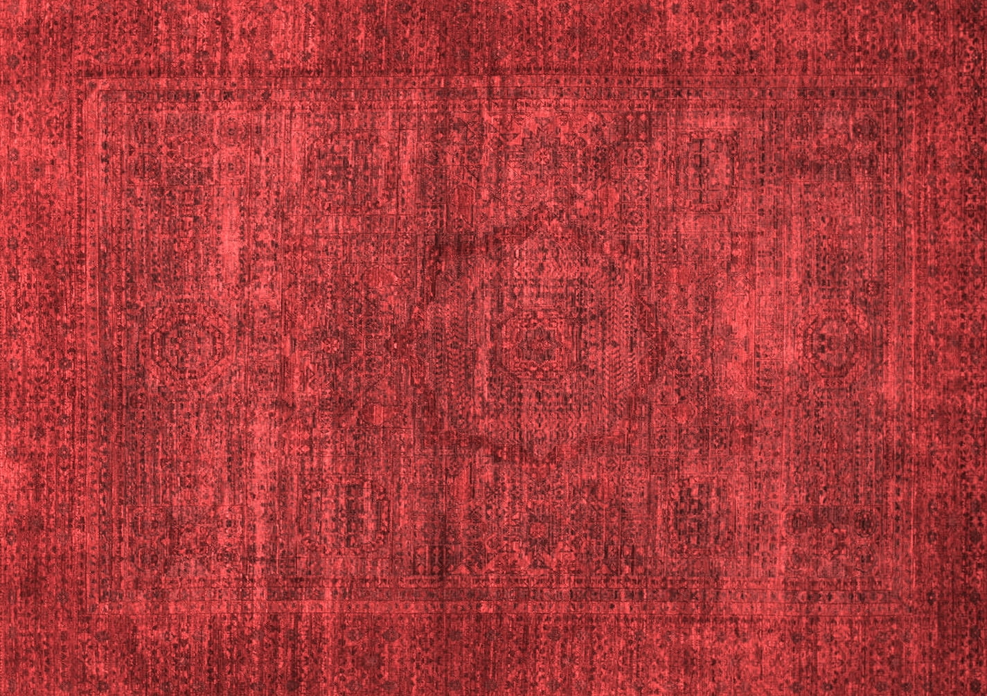 Ahgly Company Indoor Rectangle Abstract Red Modern Area Rugs, 8' x 10 ...