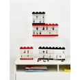 Room Copenhagen LEGO Minifigure Stackable Display Case, 8 Knobs, Blue ...