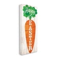 Happy Easter Vertical Rustic Carrot Sign Phrase Inspirational Graphic ...