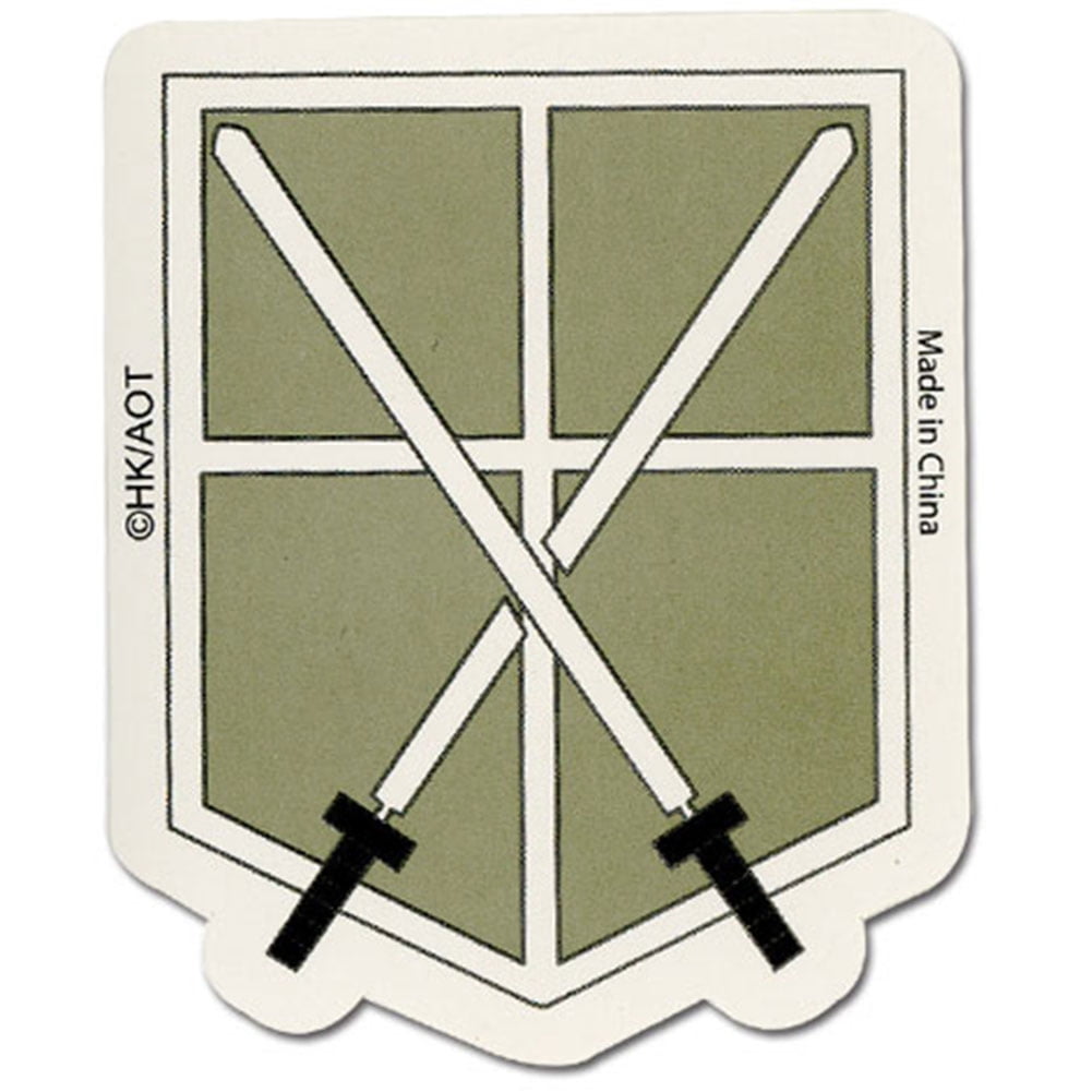 Attack On Titan Sticker - Walmart.com