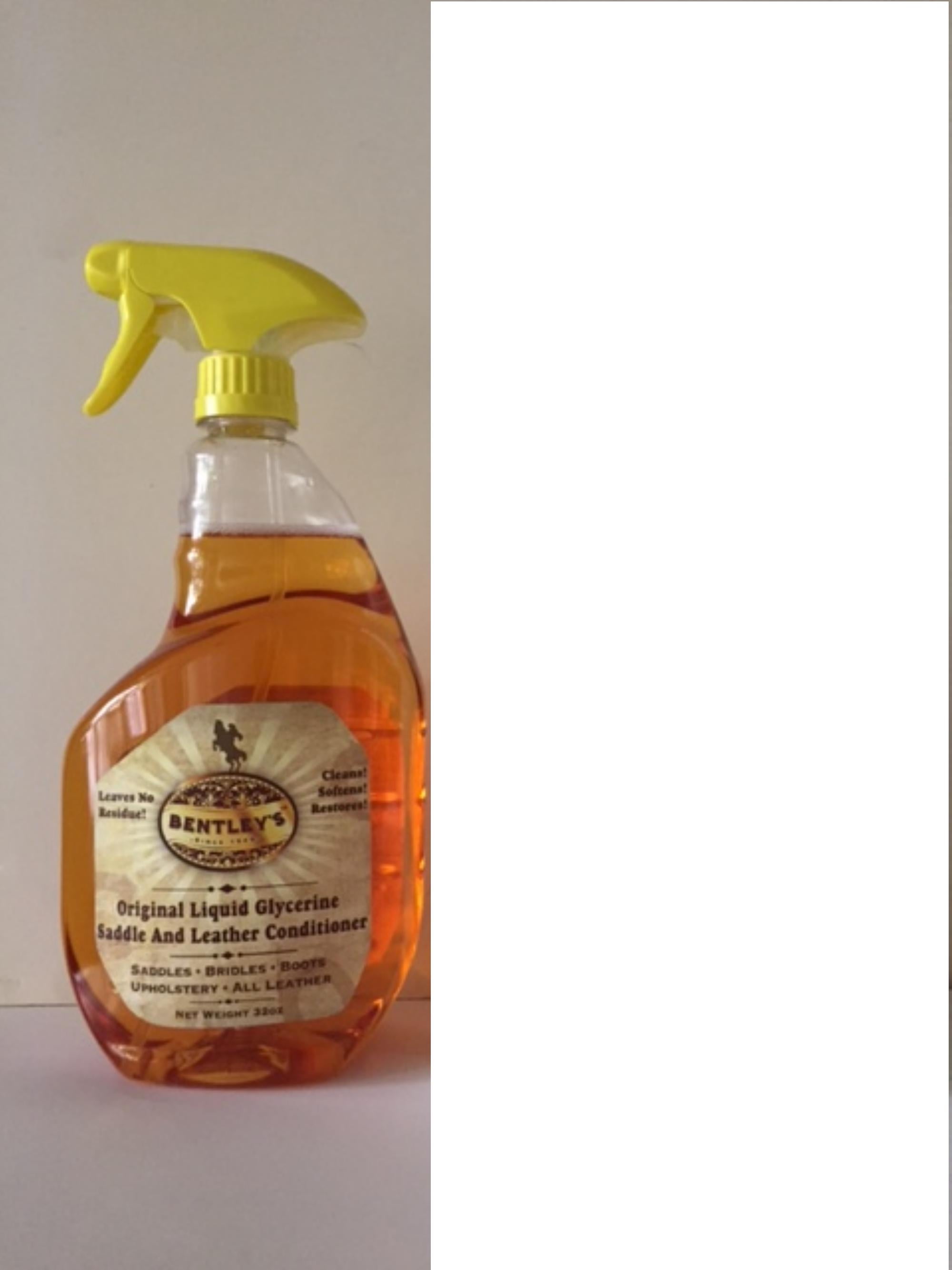 Bentley's Liquid Glycerine Saddle and Leather Conditioner - 32 oz Spray ...