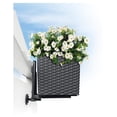 Balconera Bracket - Black, Window Box Planter Holders for Railings ...