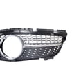 Diamond Style Front Grille Silver Color For 2011-2015 Benz R172 SLK ...