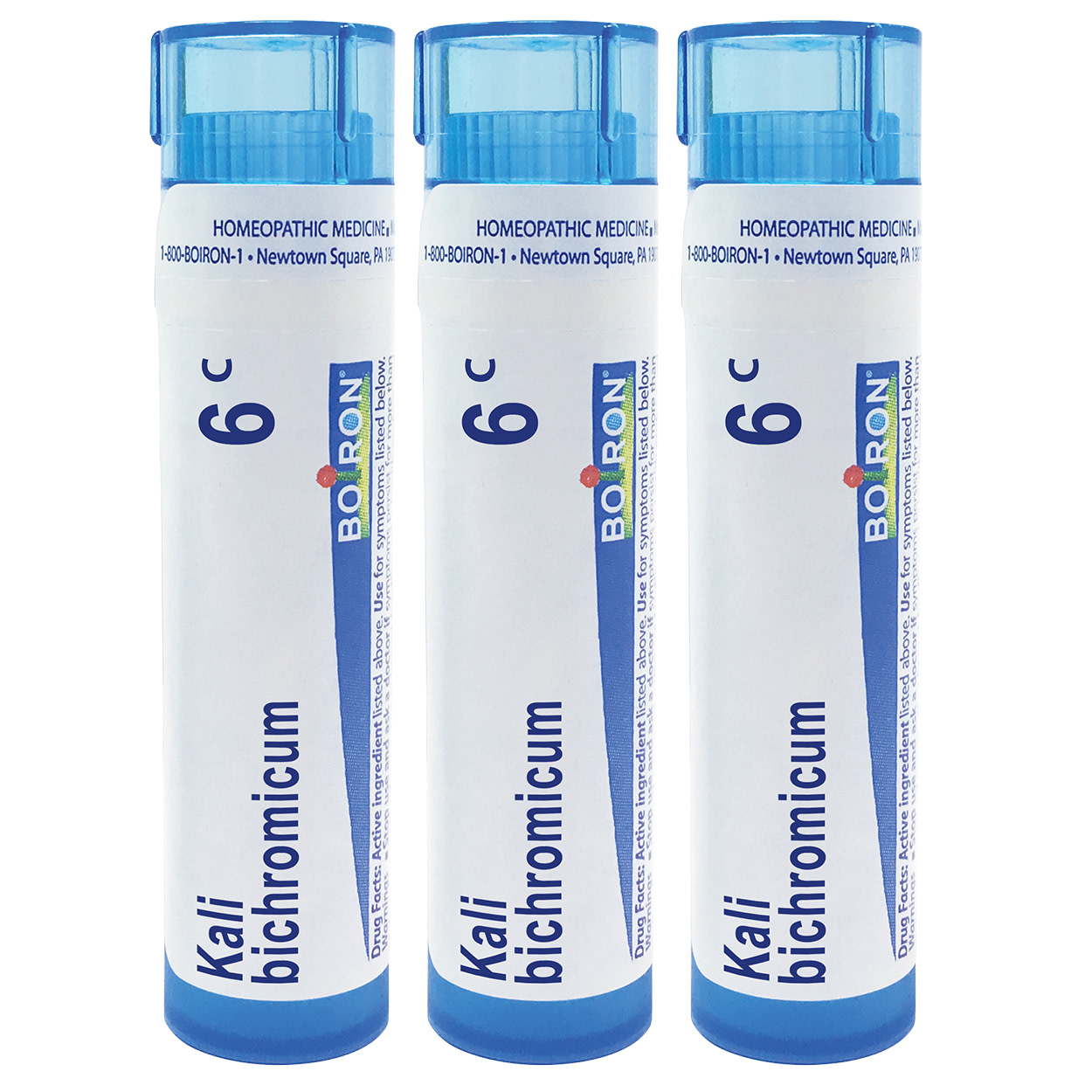 Boiron Kali Bichromicum 6C, Homeopathic Medicine for Colds With Thick ...