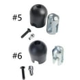 Gym Machine Cable Stoppers Balls Stopper Fixing Set Cables Balls ...