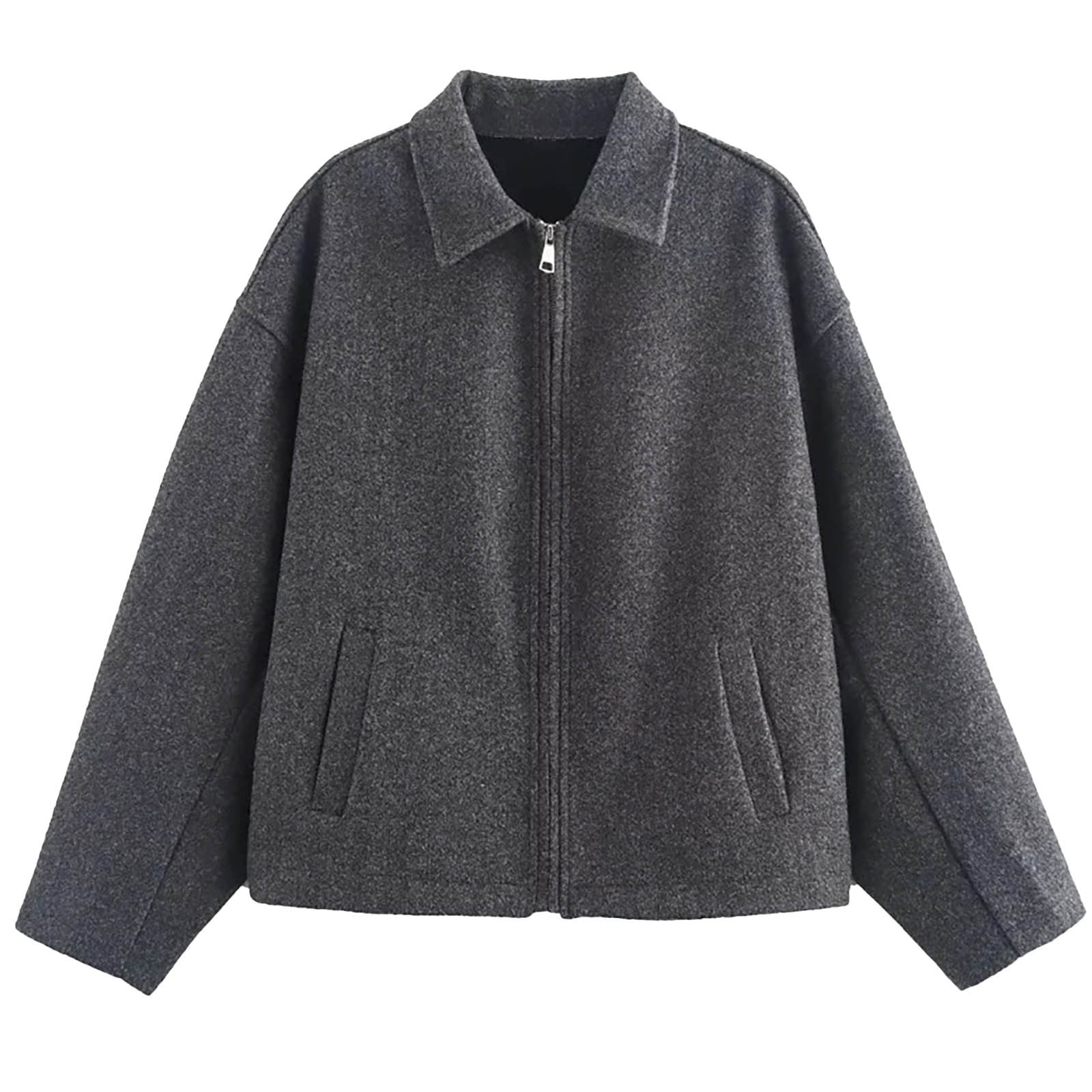 Click here for Yxmi Womens Long Sleeve Coat  Lapel Collar Zippere... prices
