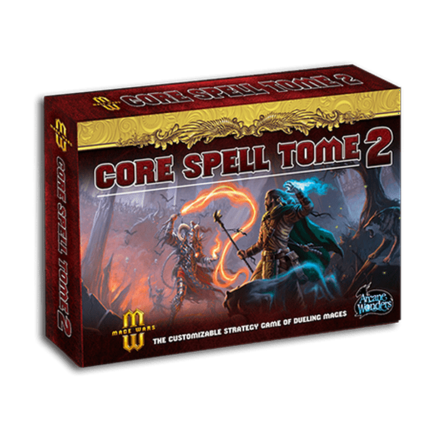 Mage Wars Core Spell tome 2 arcane Wonders Mw1012Awg - Walmart.com