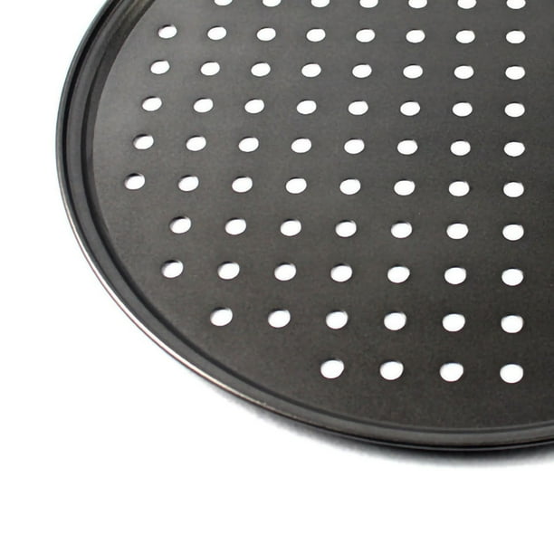 Vented Pizza Pan Perforated Pizza Pan Non Stick Baking Easy Unmolding ...