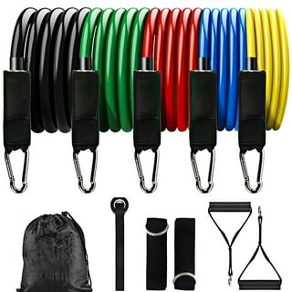 CanDo tubing exerciser with ankle cuffs, tan - Walmart.com