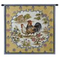 FineArtTapestries 2054-WH Roosters II Wall Tapestry - Walmart.com