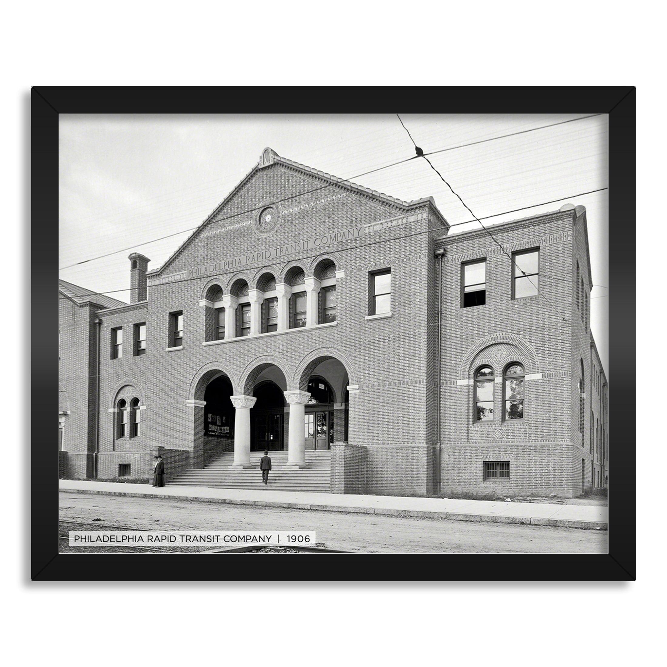 Second Story Collection, Philadelphia 16x20 Straight Fit Framed Canvas ...