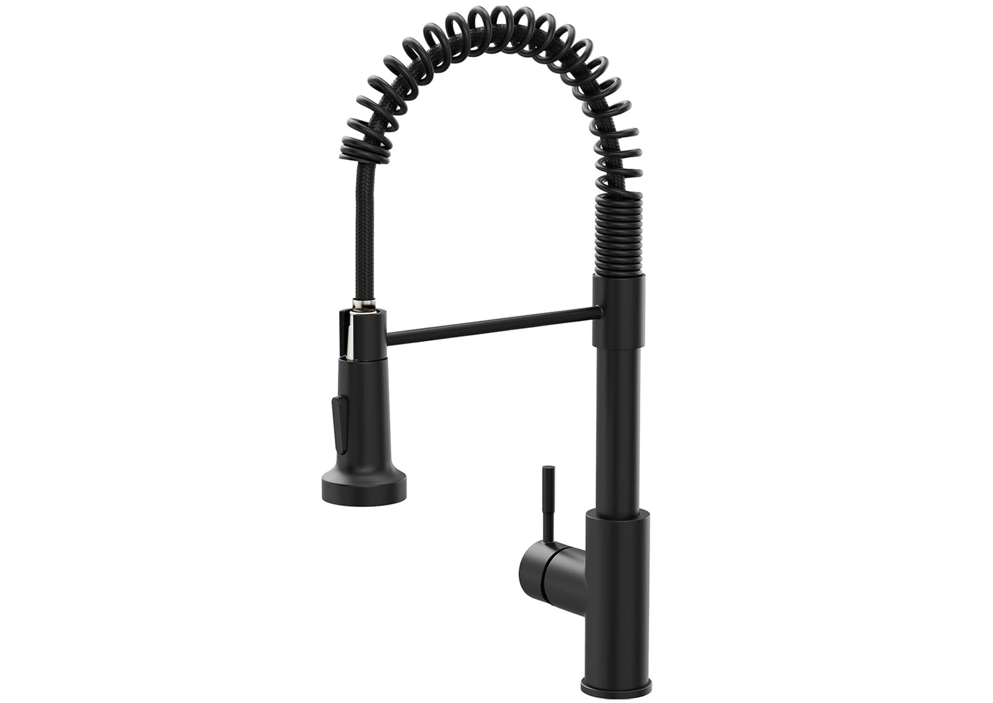Kitchen Sinks Black Stainless Steel Kitchen Faucet - Pull Down Sprayer ...