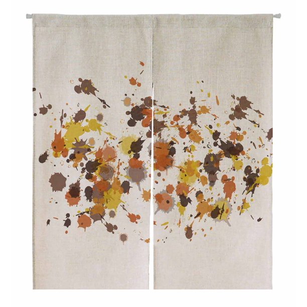 YUSDECOR splatter spray blots wall graffiti Watercolor paint Door ...