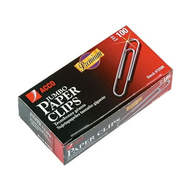 Staples Jumbo Paper Clips Smooth 10 000 Paper Clips/Carton (A7072578CT ...