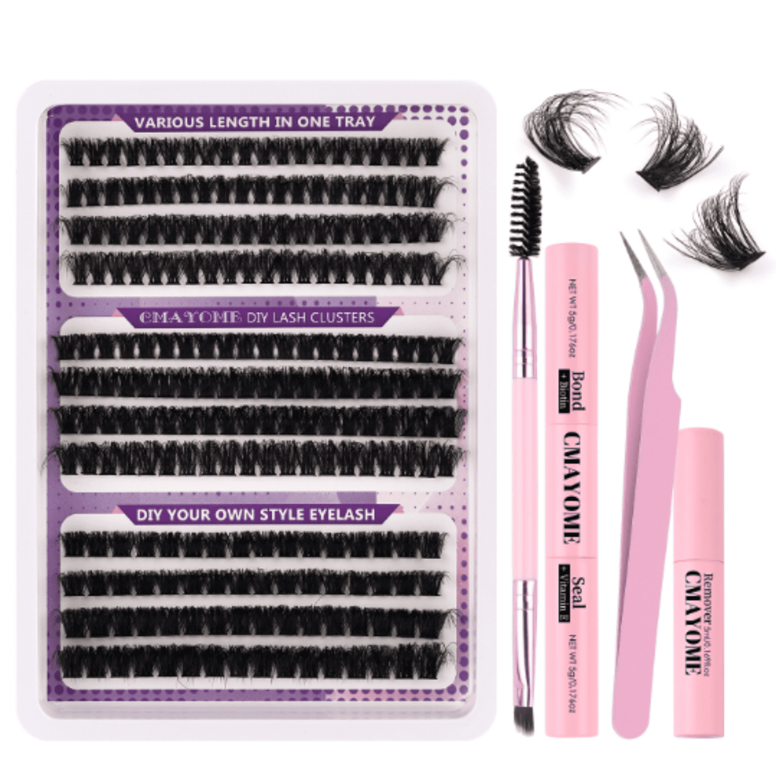 Click here for Unbranded Diy Cluster Lashes Mega Pack - 60d/80d/1... prices