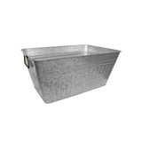Better Homes & Gardens- Large Rectangle Galvanized Tub BH28-056-099-29 ...
