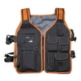 Lightweight Work Vest Tool Vest for Carpenters Large Capacity Tool Vest ...