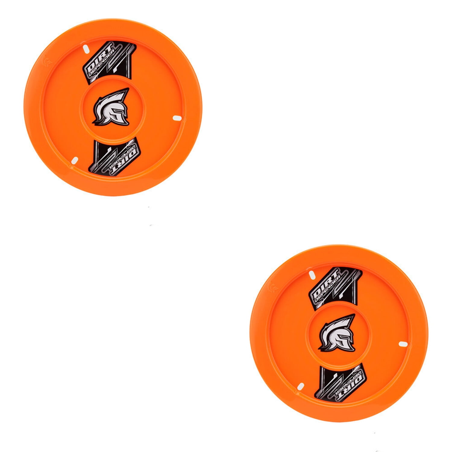 Dirt Defender 15 x 8 Gen II Solid Wheel Covers Mud Covers Neon Orange 2 ...