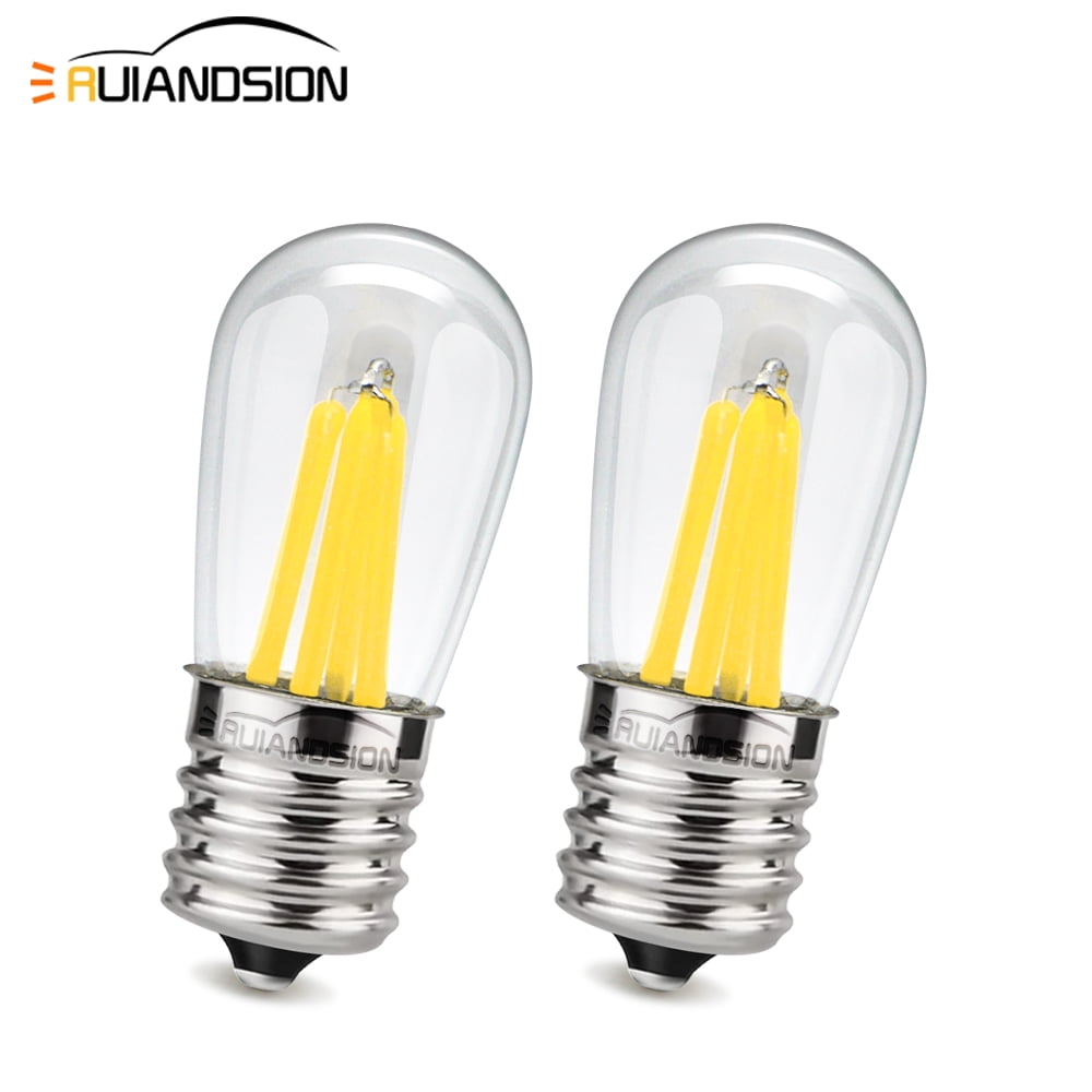 Ruiandsion E17 Mini Bulb LED Light Bulb Replacement for Desk Lamp ...