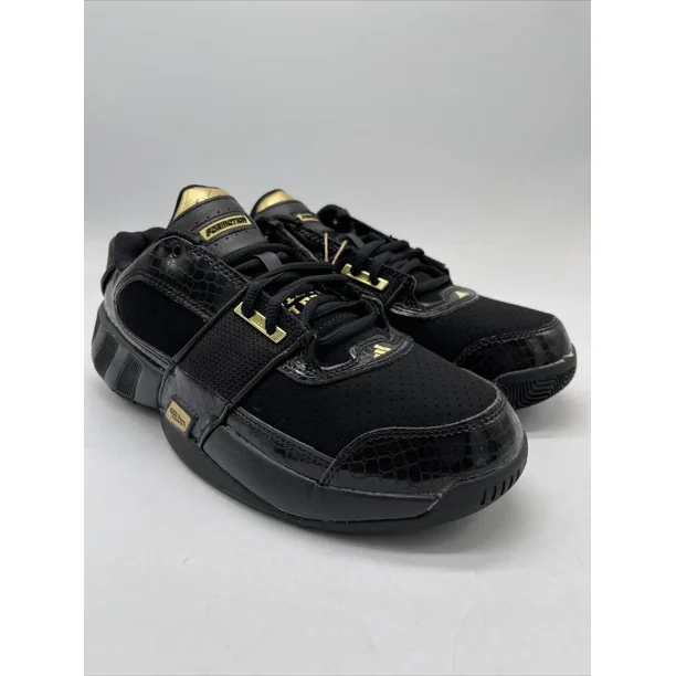 Ad-id-as Agent Gil Restomod Basketball Shoes Black Gold GY0373 Men’s ...