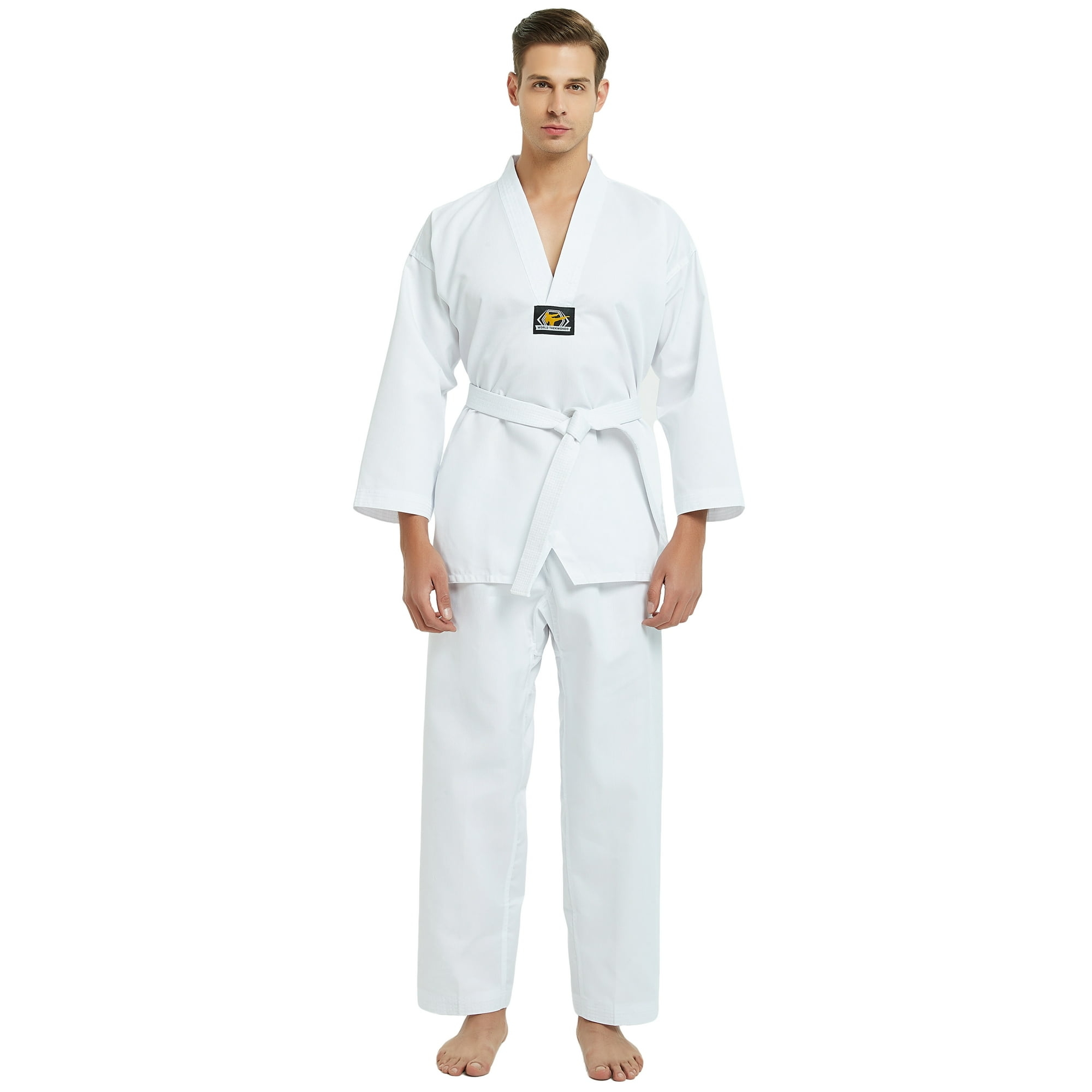 Click here for Toptie V-Neck Taekwondo Uniform For Kids Adults  T... prices