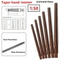 1:50 Conical Degree Manual Taper Pin Hand Reamer for CNC Tools 3-10mm ...