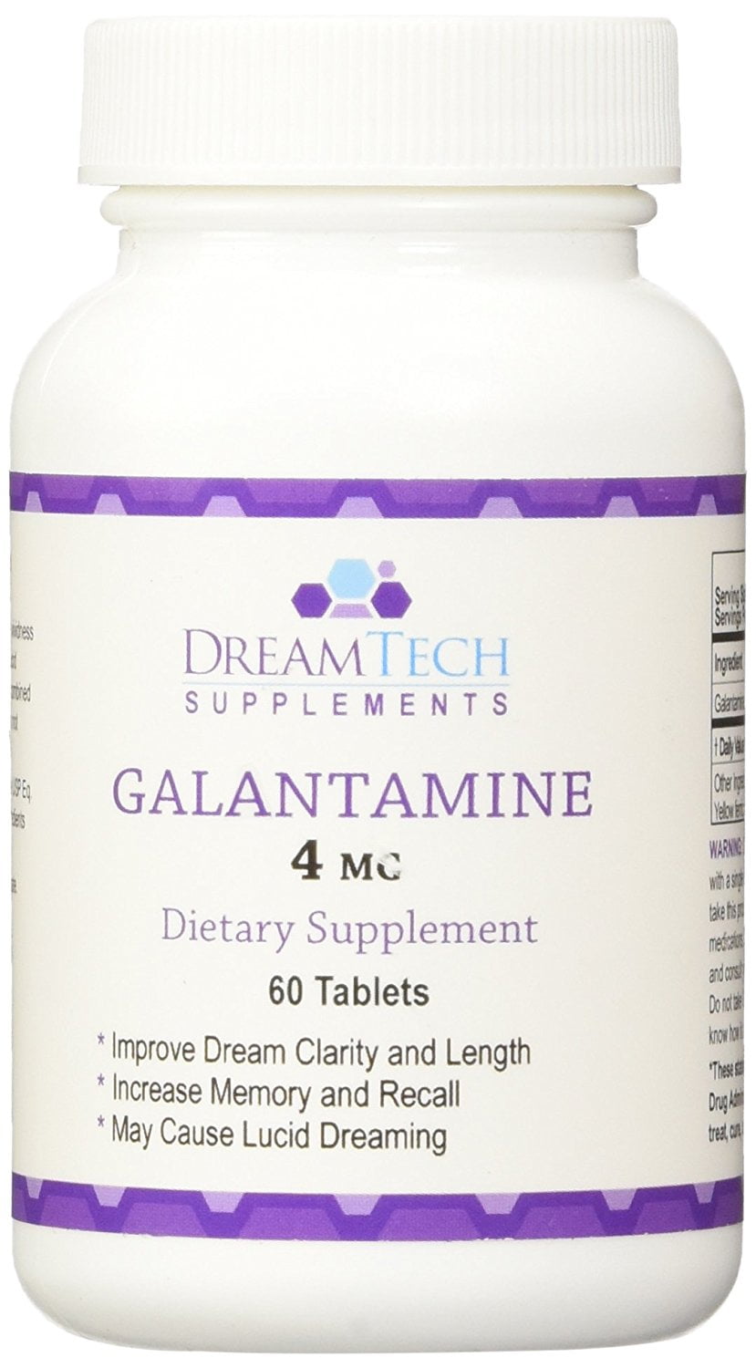 Buy Galantamine - Lucid Dreaming & Nootropic Supplement - 4 Mg - 60 ...