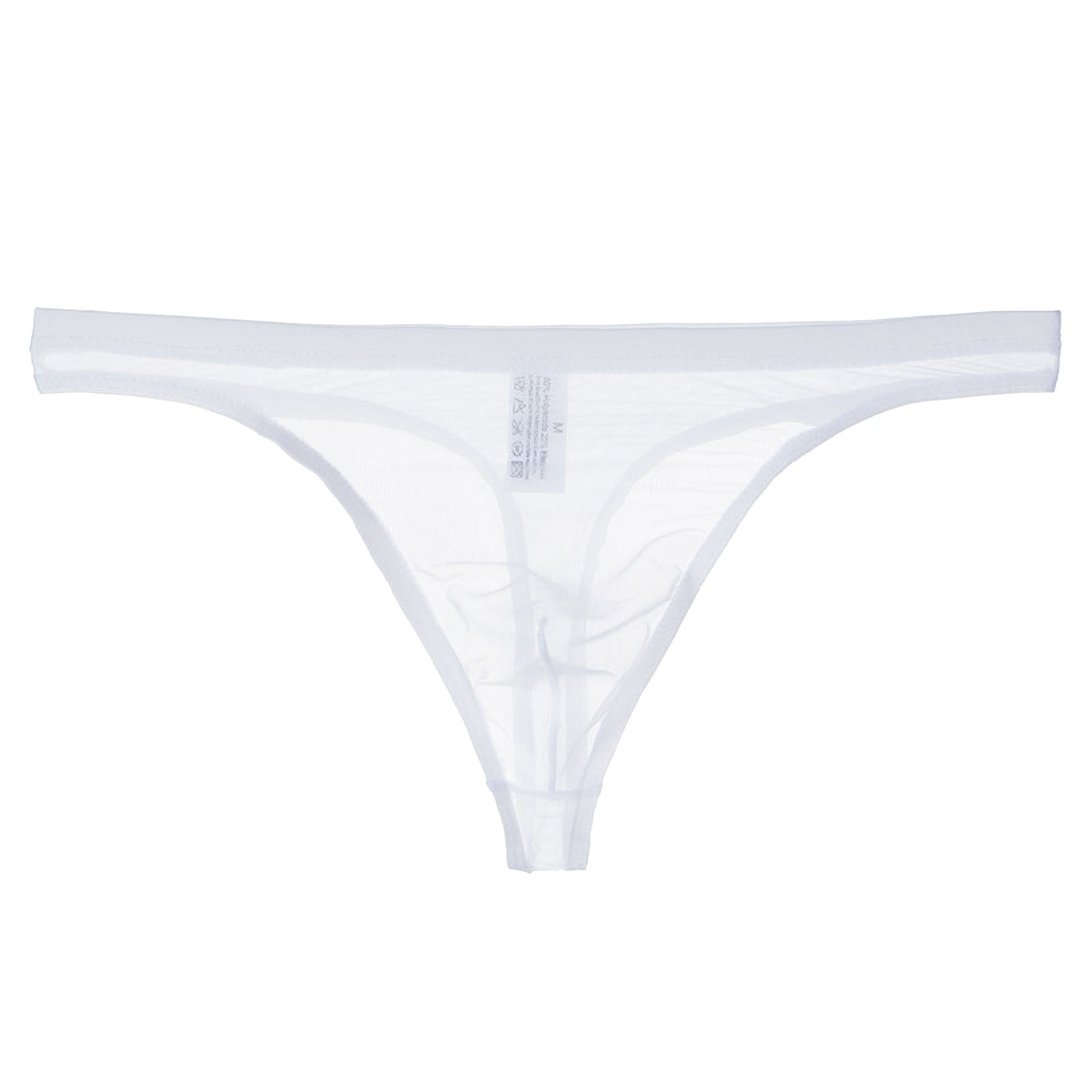 Click here for Ediodpoh Mens Exotic Apparel Transparent Thong Mes... prices