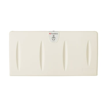 Foundations Classic Horizontal Baby Changing Station with Backer Plate ...