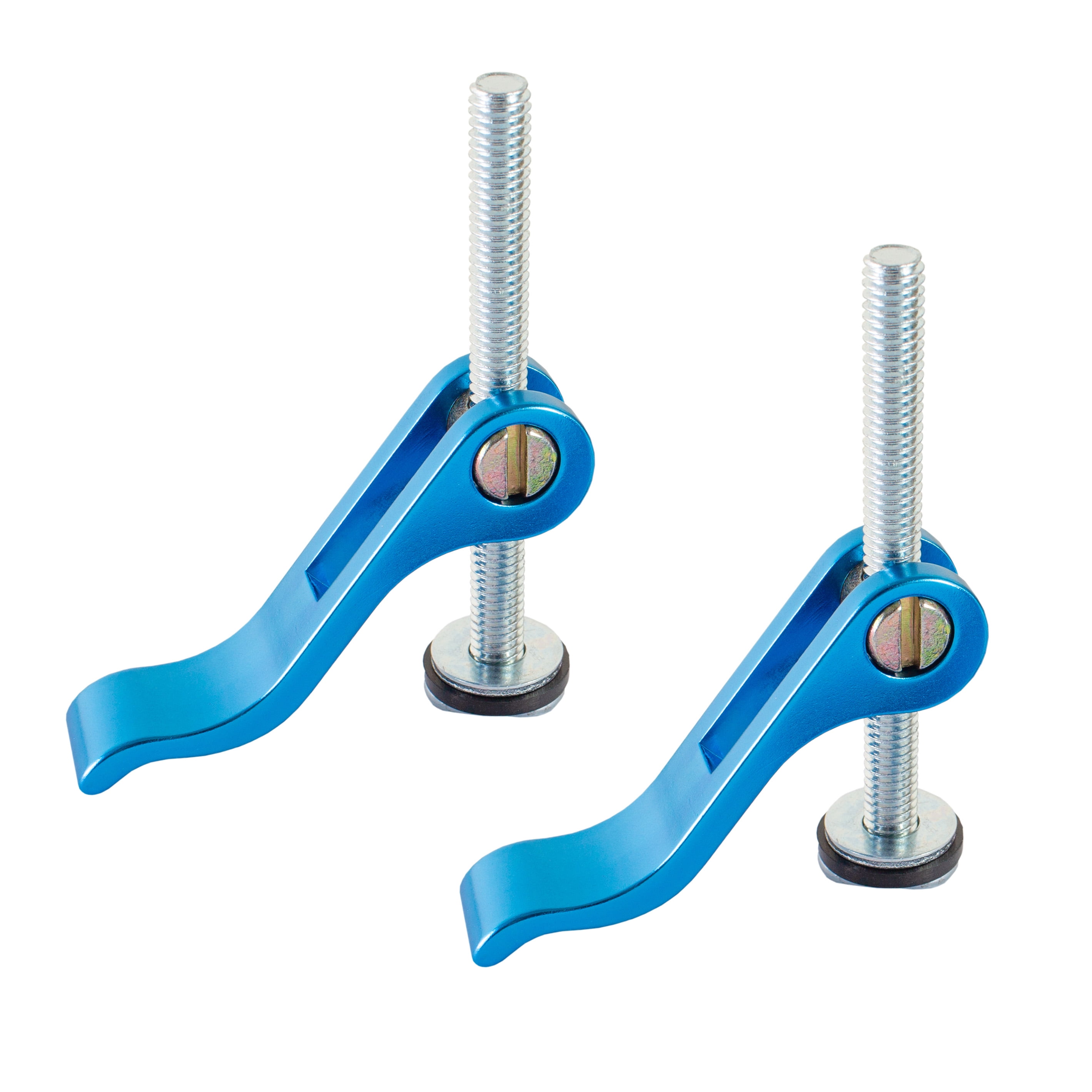 POWERTEC 71165 Aluminum Cam Clamp for Woodworking, 5/16”-18 Threaded ...