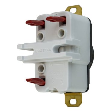 Hospital Grade Duplex Receptacle 15A 125V 5-15R Ivory - Walmart.com