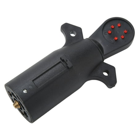 Trailer Plug Tester CARROFIX 7-Way Round RV Blade To 4-Way Flat Trailer ...