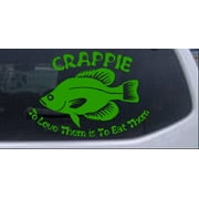 Crappie Decal