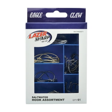 Eagle Claw ECCIRCA3 Circle Hook Assortment, Assorted Color and Size ...