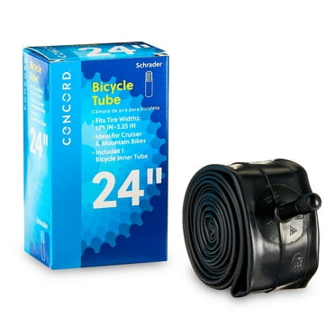 Bell Standard Schrader Replacement Bicycle Inner Tube, 24" x 1.75-2.25 ...