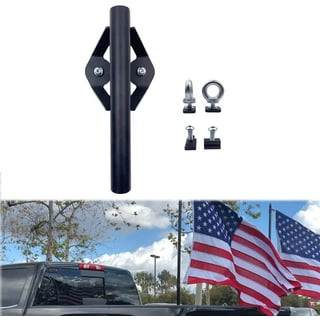 American Car Flag Double-Sided Flag for Car Window Clip Exterior ...