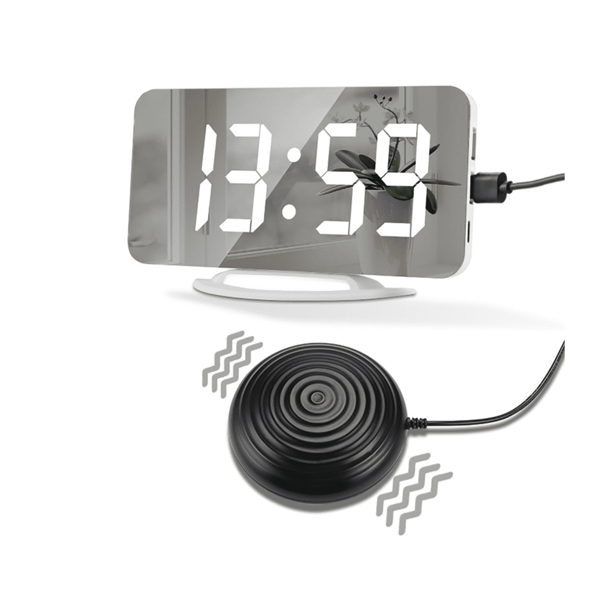 Click here for Unbranded Led Vibration Alarm Clock Multifunctiona... prices
