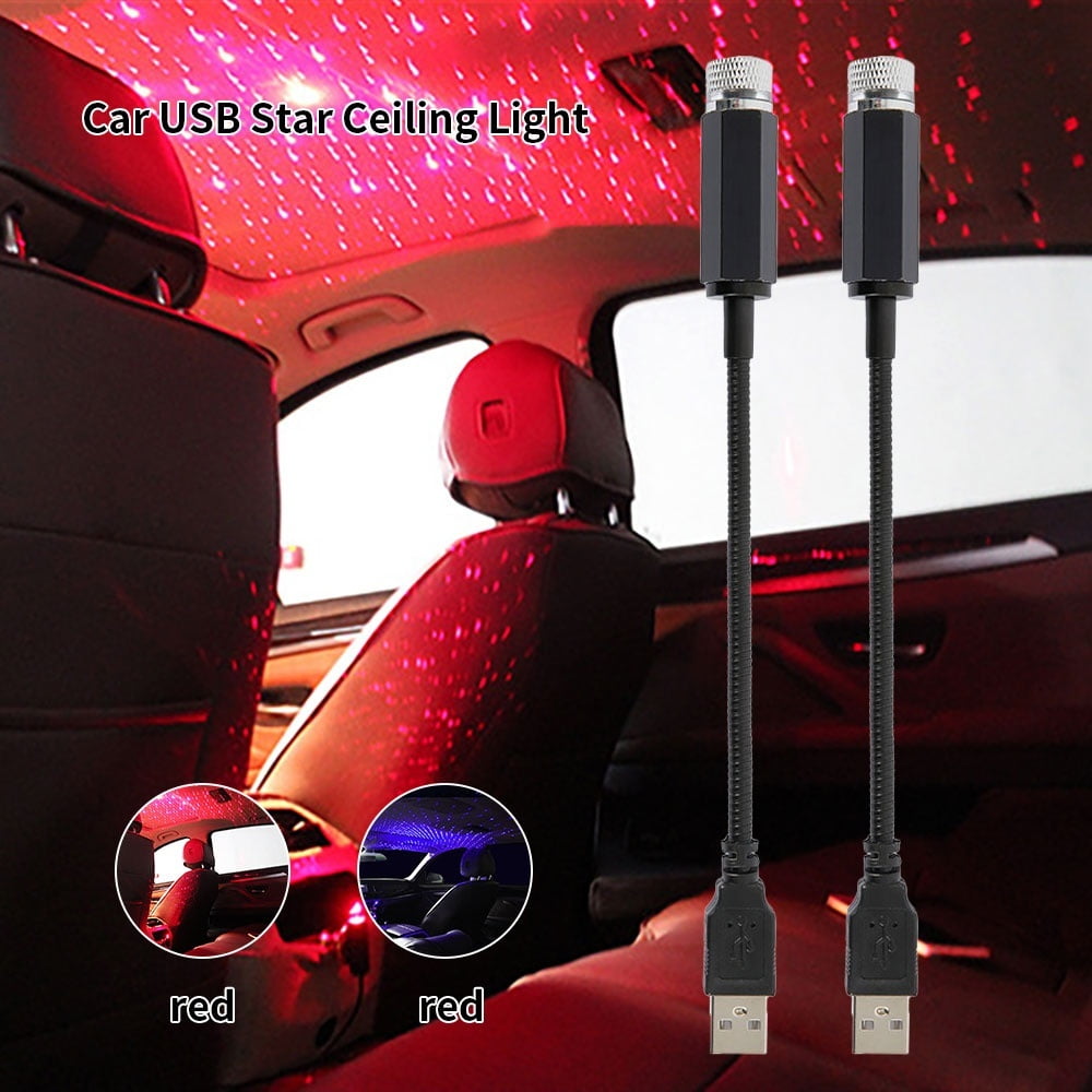 Car Roof Lights Density Adjustable Romantic USB Night Light Atmosphere ...